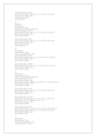 VoIP and data communication using cisco packet tracer | PDF