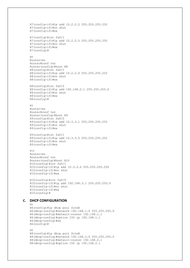 VoIP and data communication using cisco packet tracer | PDF
