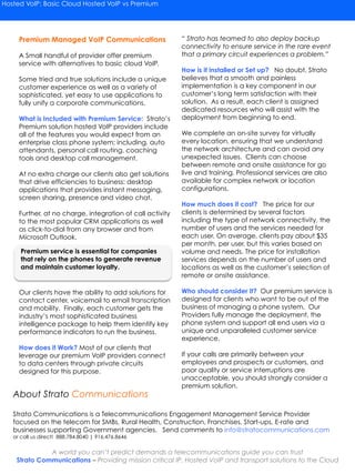 VoIP compare - basic vs premium | PDF