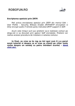 Voip criptat voip | PDF