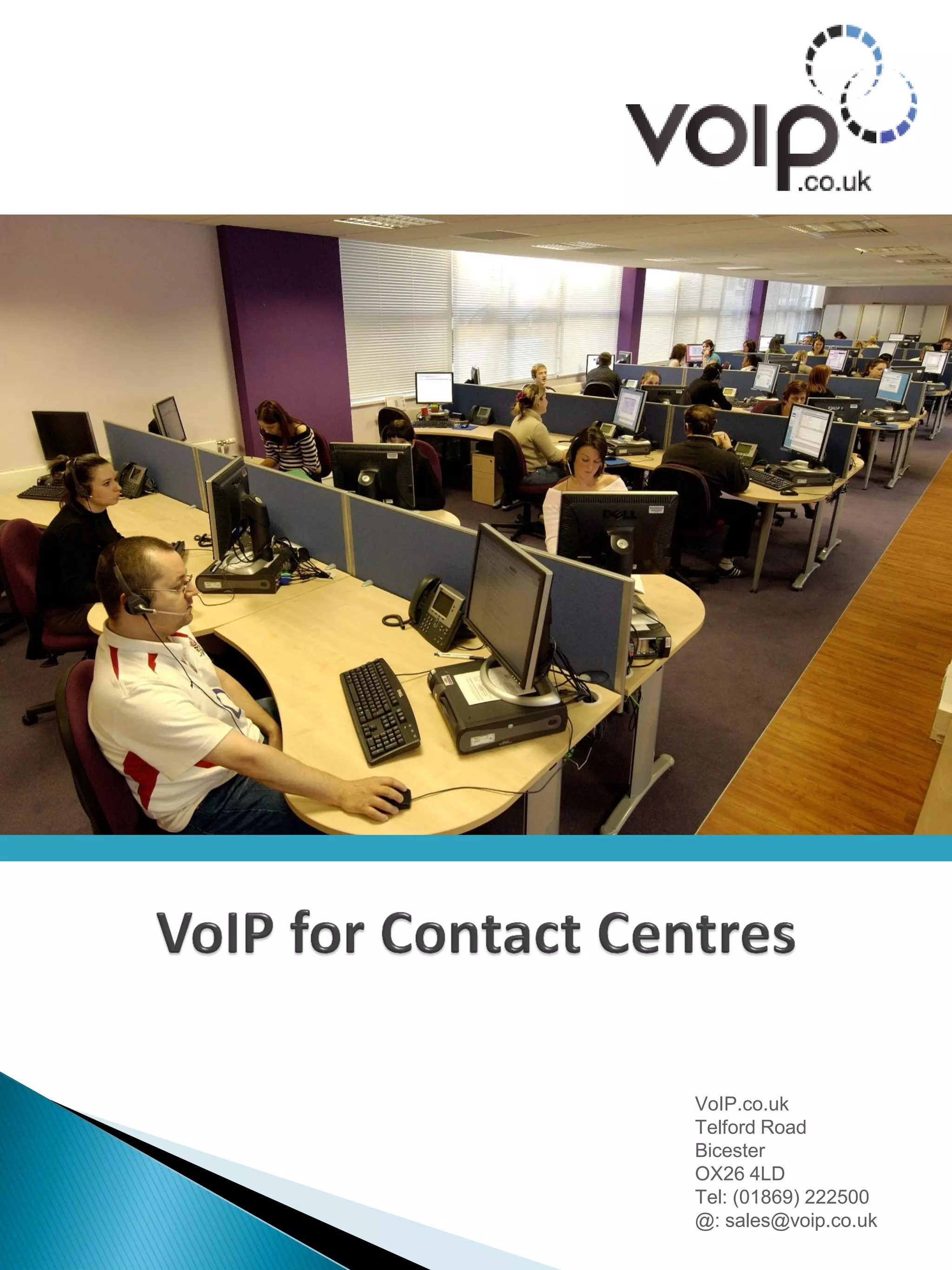 Vo Ip For Contact Centres | PDF | Phone Services | Home Utilities