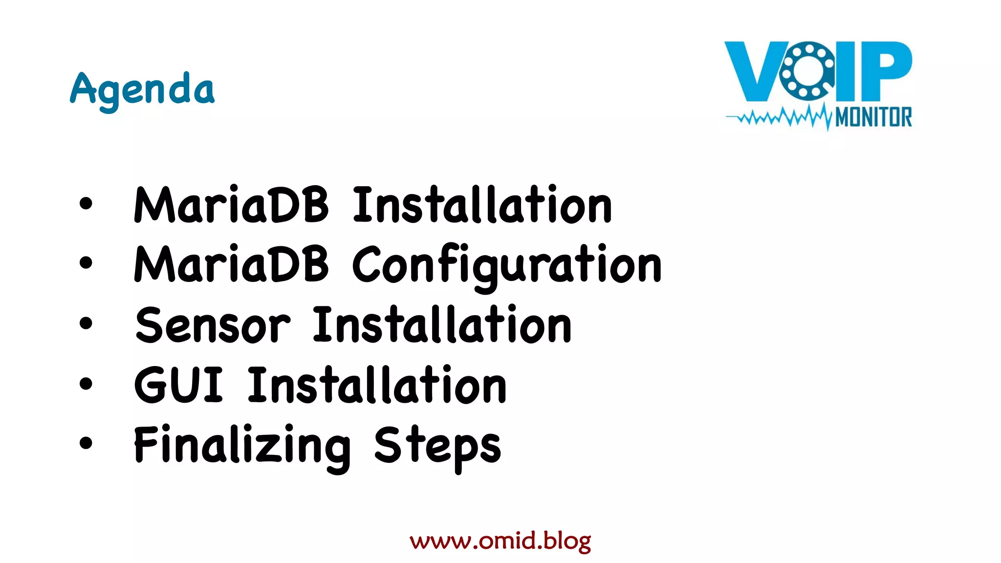 How to install VoIPMonitor? | PDF