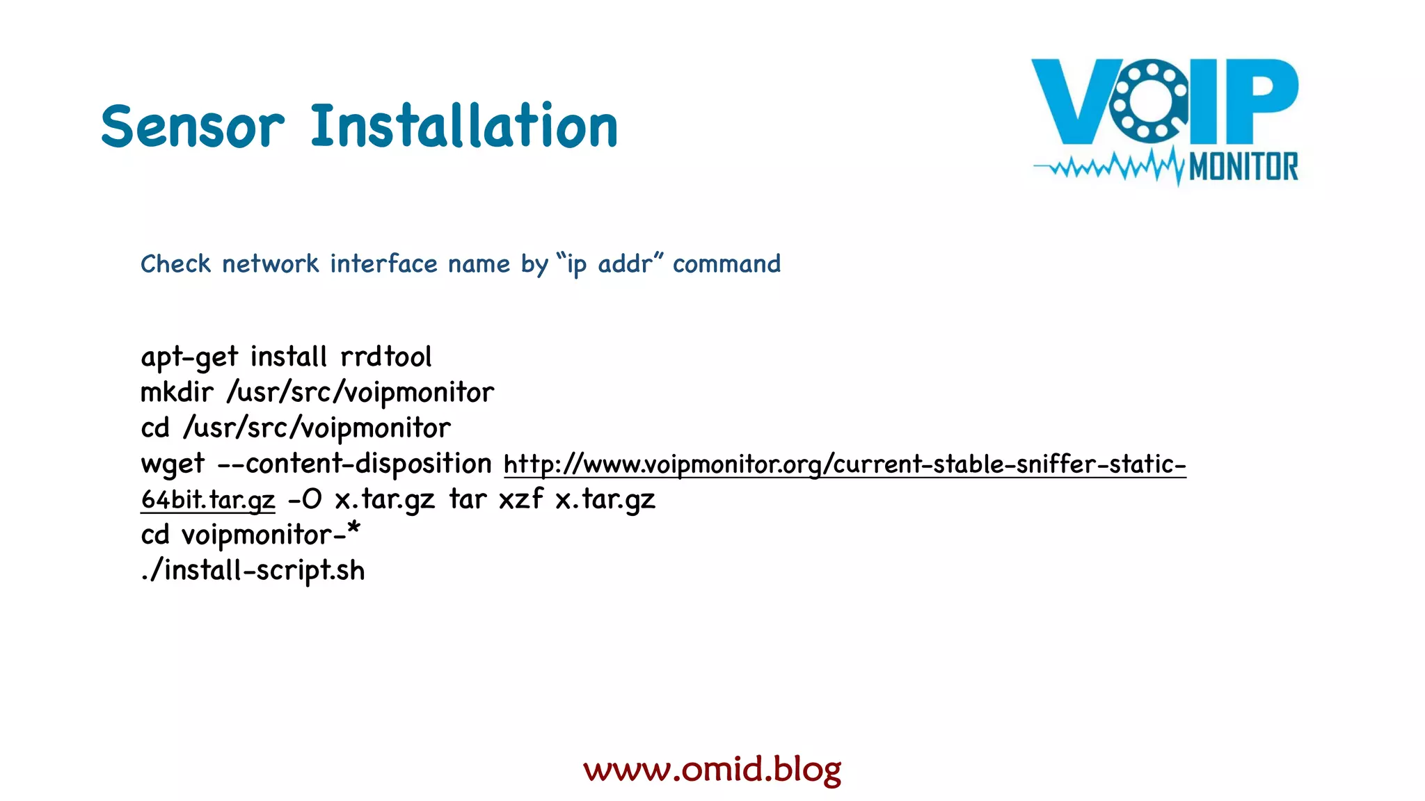 How to install VoIPMonitor? | PDF