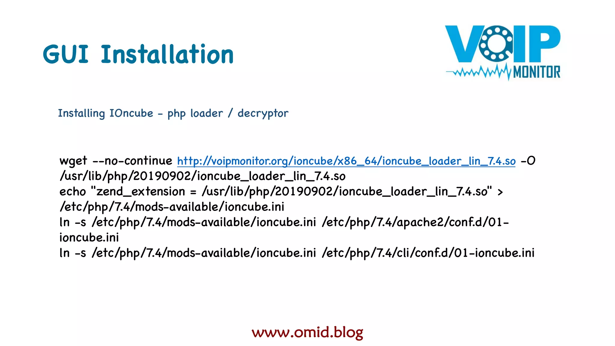 How to install VoIPMonitor? | PDF