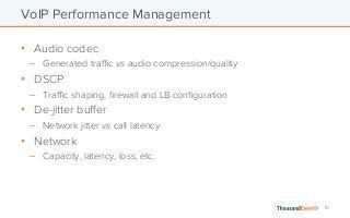 ThousandEyes VoIP Performance Management | PPT