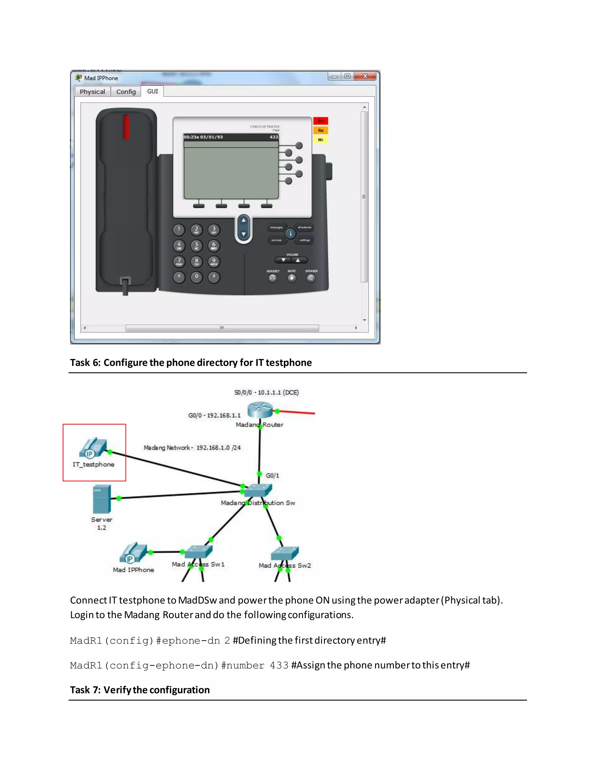 Voip phone setup | PDF