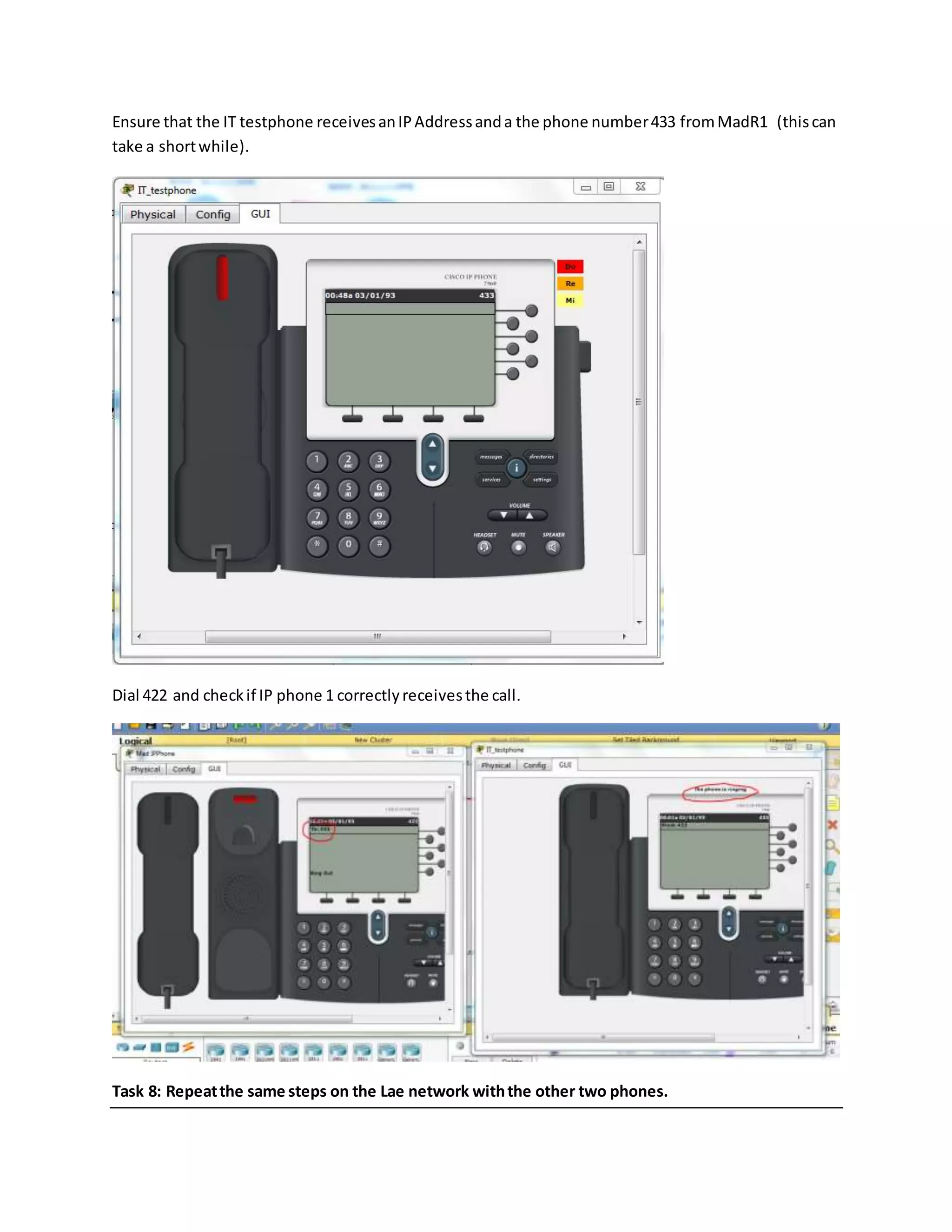 Voip phone setup | PDF