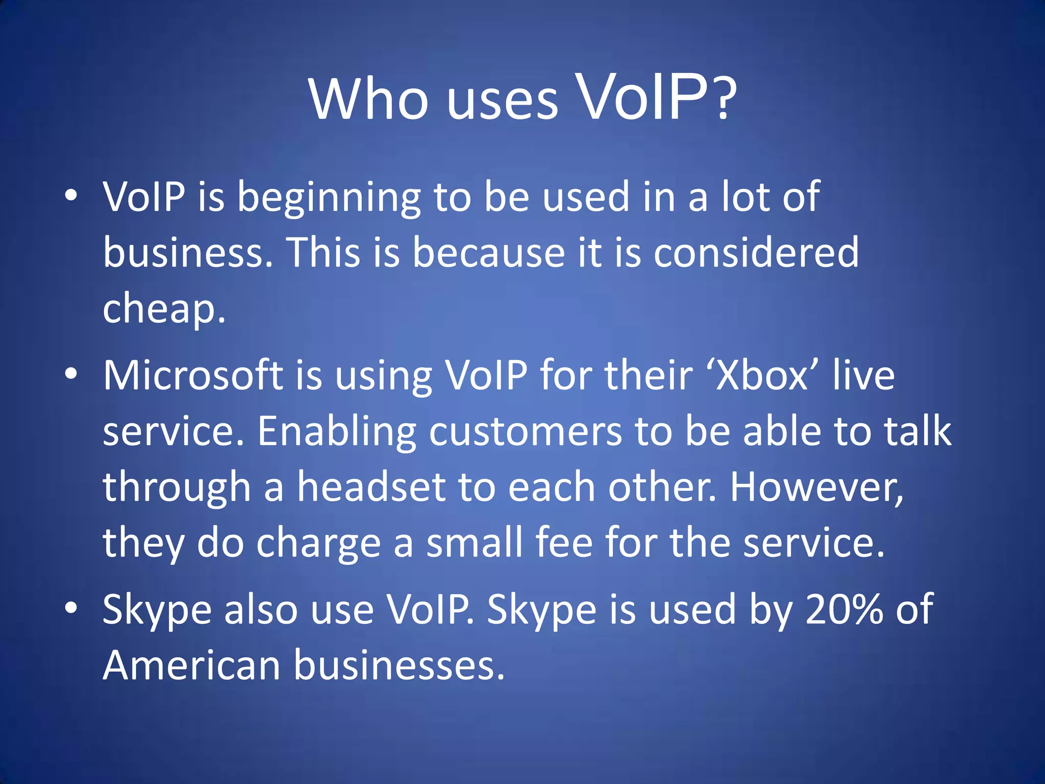 Voip powerpoint | PPTX