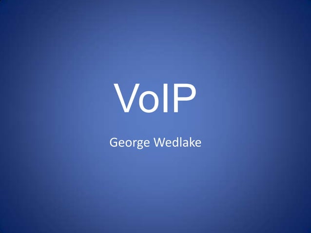 Voip powerpoint | PPTX | Computer Networking | Computing