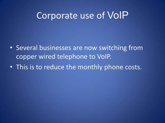 Voip powerpoint | PPTX | Computer Networking | Computing