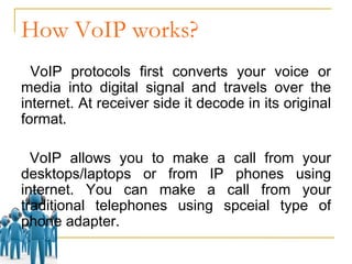 Voip introduction | PPT | Free Download