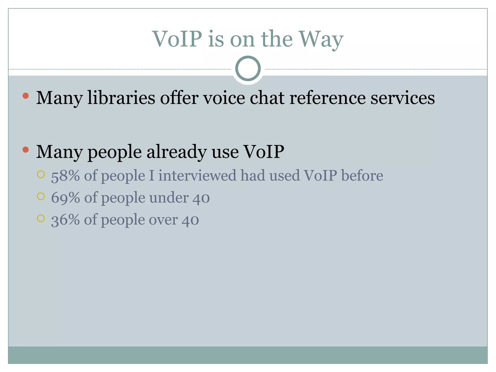 VoIP Presentation | PPT