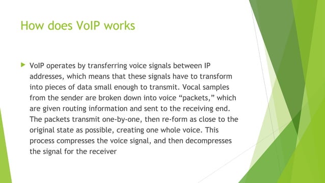 introduction to voip | PPT