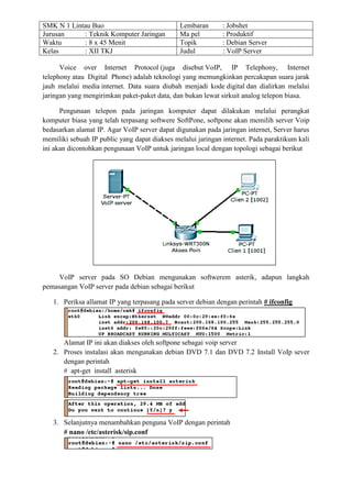 Vo ip server | PDF