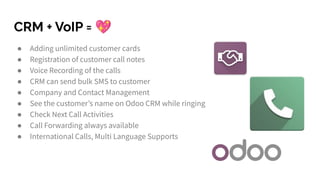 VoIP Service and Marketing using Odoo and Asterisk PBX | PDF