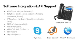 VoIP Service and Marketing using Odoo and Asterisk PBX | PDF