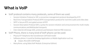VoIP Service and Marketing using Odoo and Asterisk PBX | PDF