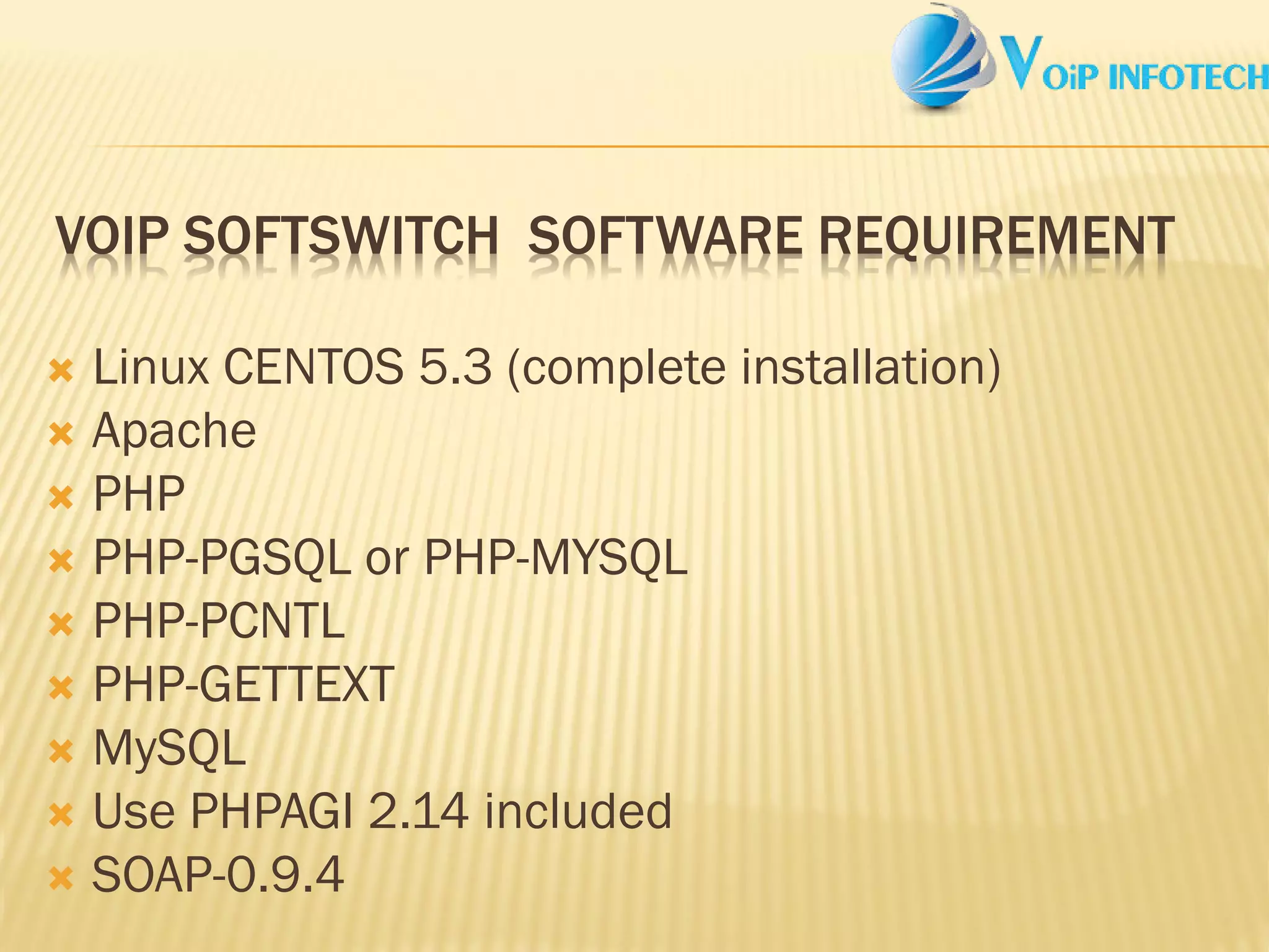 Voip softswitch software | PPT