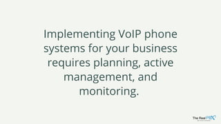 7 VoIP Troubleshooting Tips For Common Problems | PPT