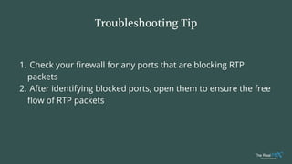 7 VoIP Troubleshooting Tips For Common Problems | PPT