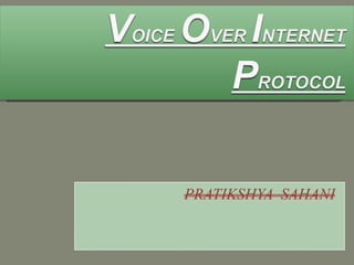 Vo Ip ( Voice Over Internet Protocol ) | PPTX