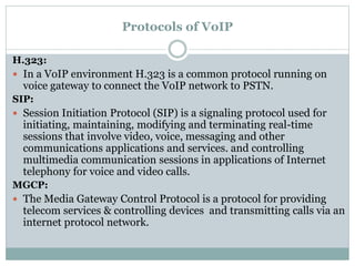 VoIP (Voice over Internet Protocol) | PPTX