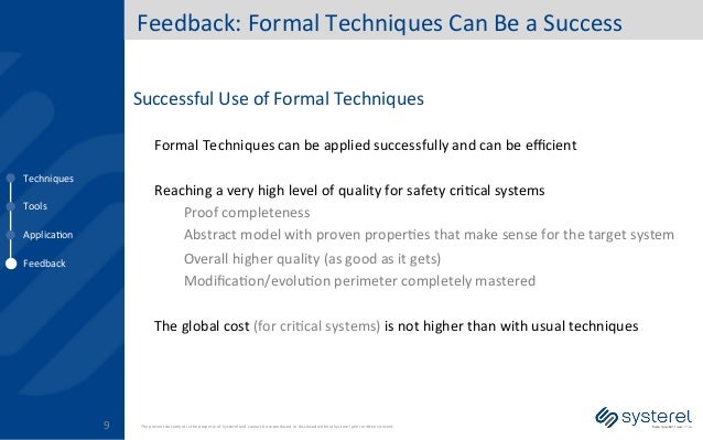 The Application Of Formal Methods To Railway Signalling Software