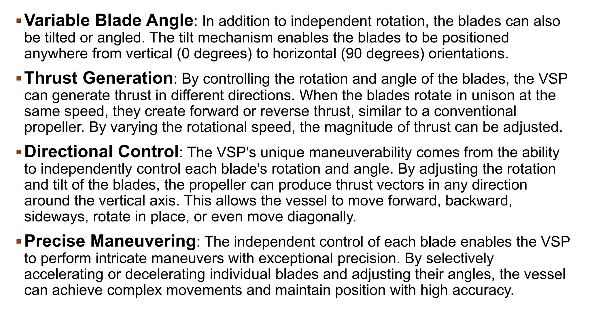 VOITH SCHNEIDER PROPELLER propeller propeller | PPTX