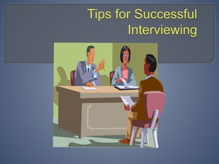 Interview tips | PPT