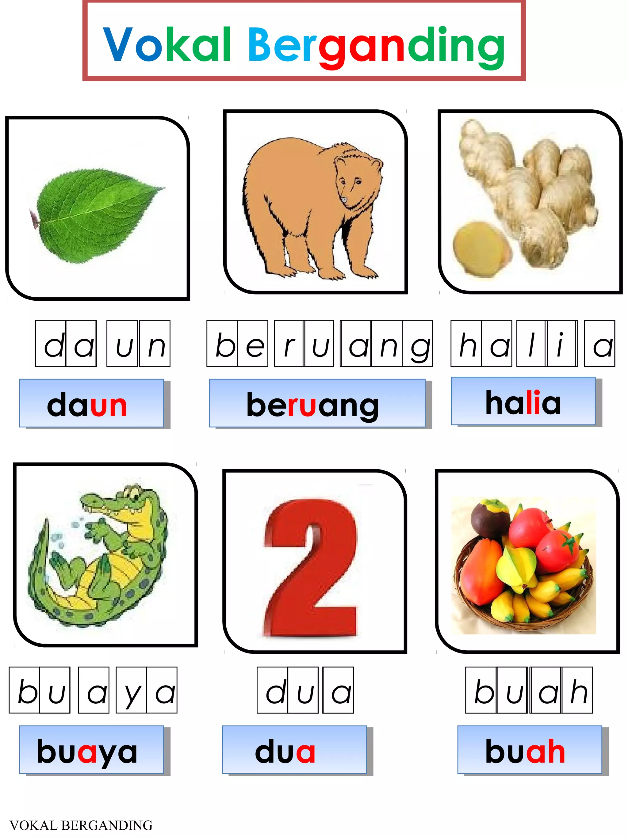 (Vokal berganding) 3 fb | PDF