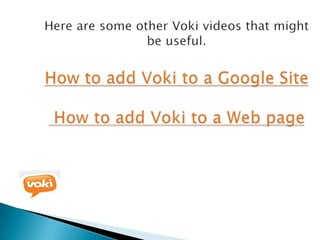 Voki (2) | PPT