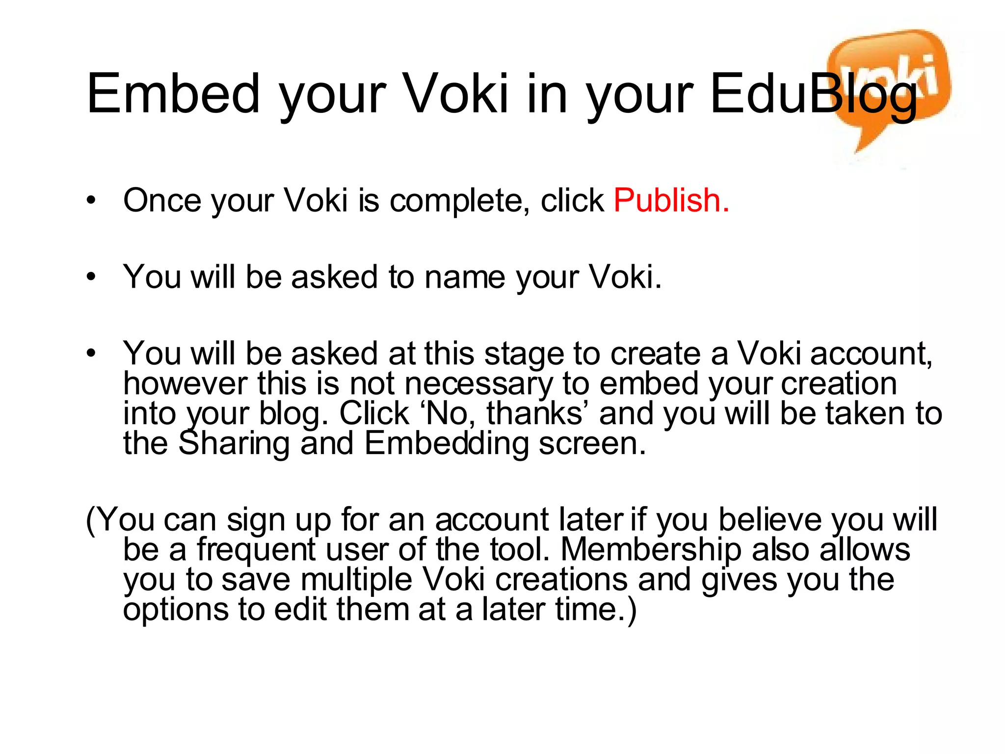 Voki Activities | PPT