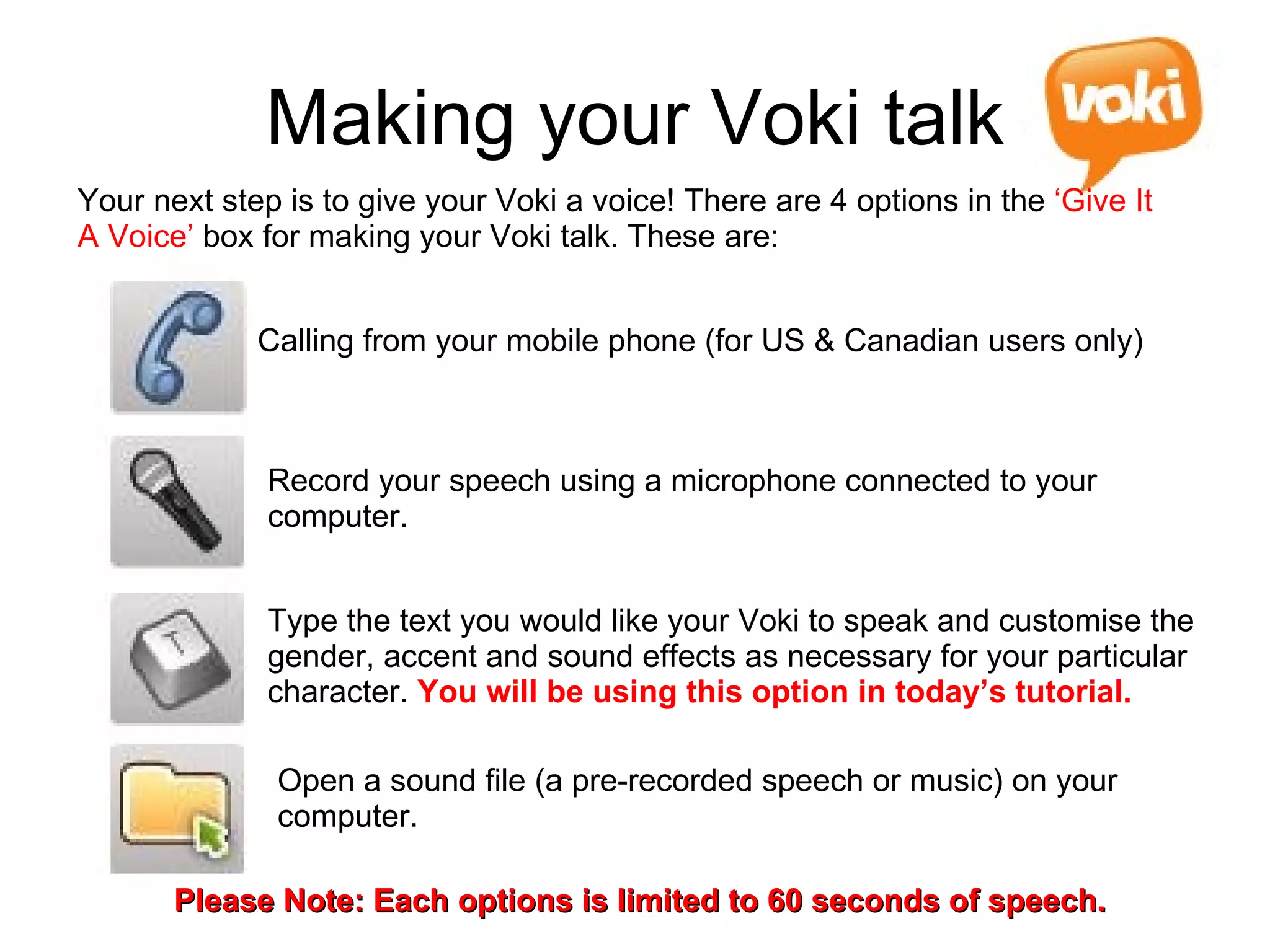 Voki Activities | PPT