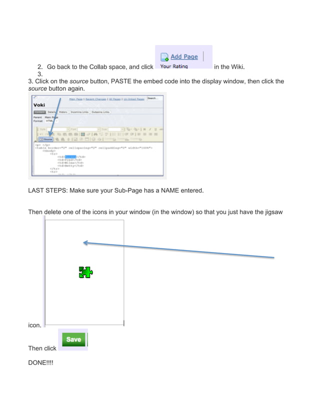 Voki in collab space | PDF