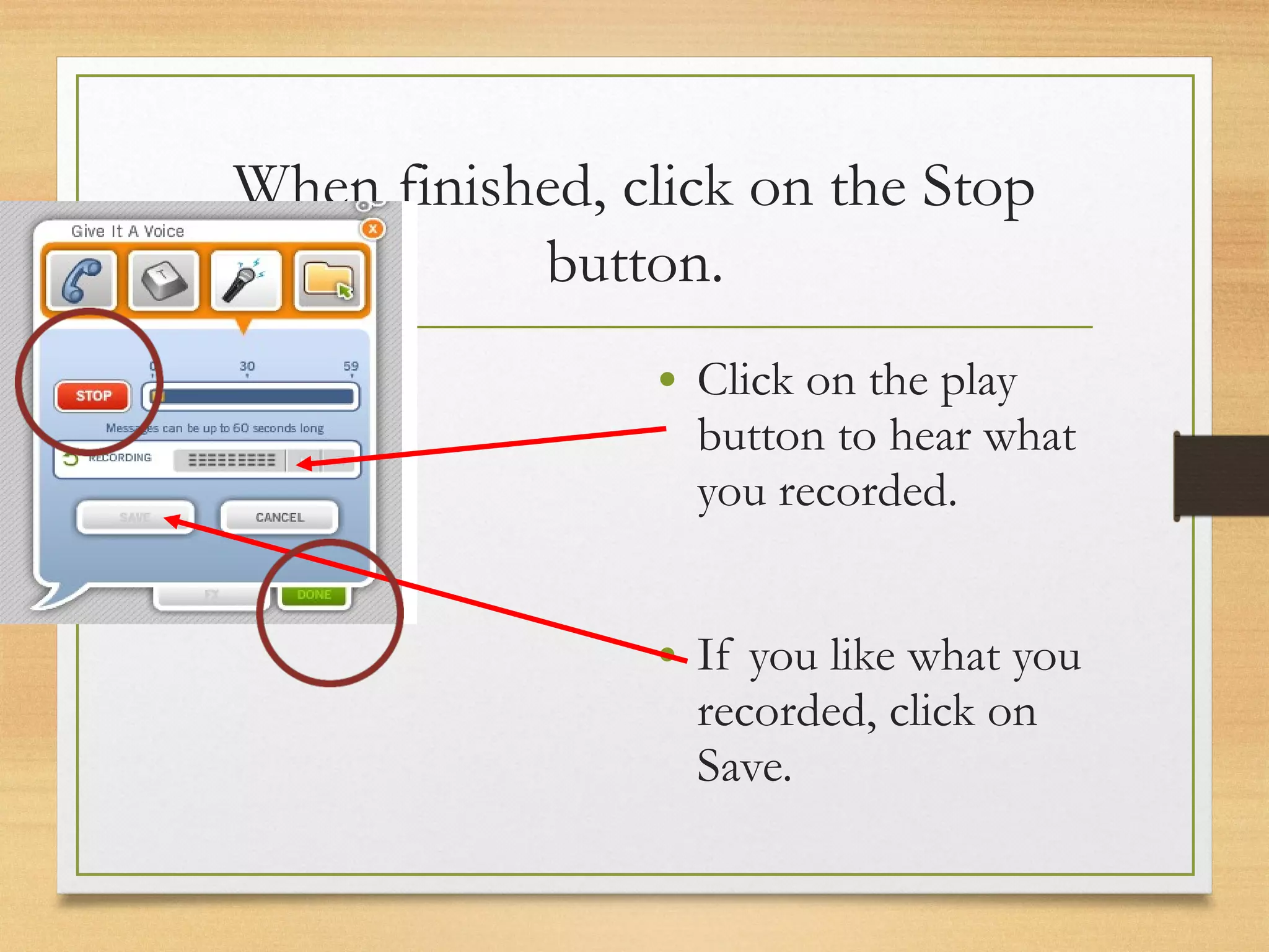 Voki power point | PPT