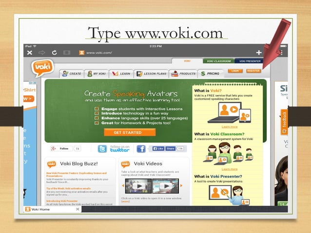 Voki power point | PPT