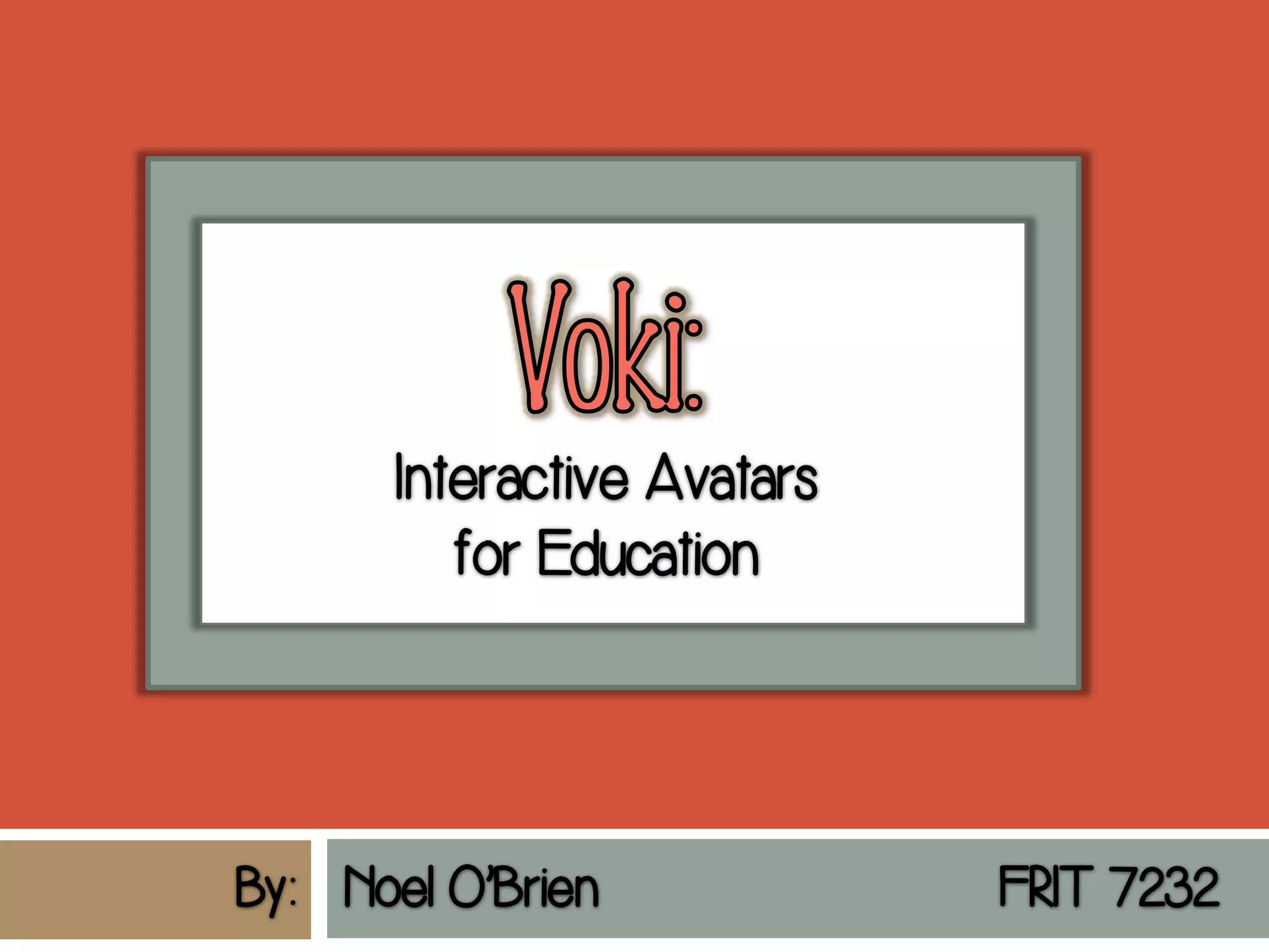 Voki Presentation | PPT