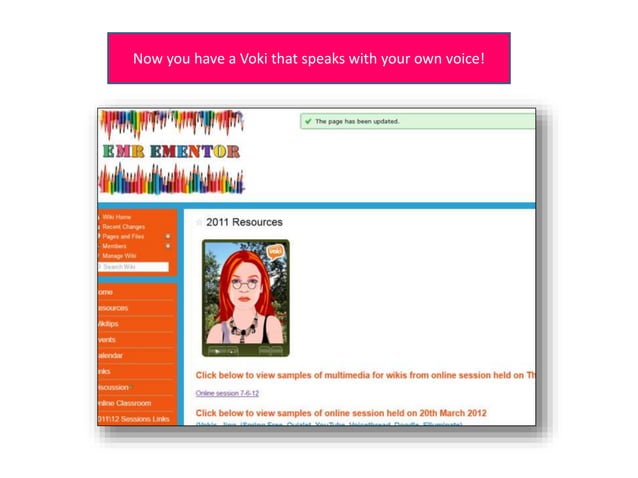 Voki presentation | PPT