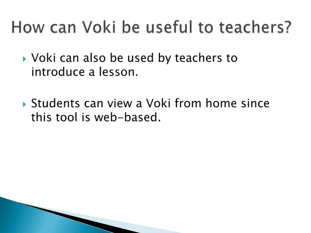 Voki web 2.0 advocate presentation | PPT