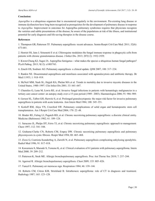 Pulmonary Aspergillosis j. sci. achv. feb 2017 | PDF