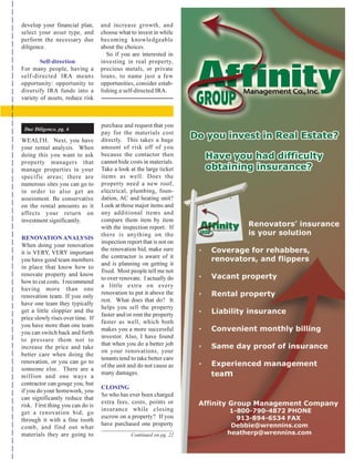 Realty411 Magazine Real Estate Investing Guide | PDF