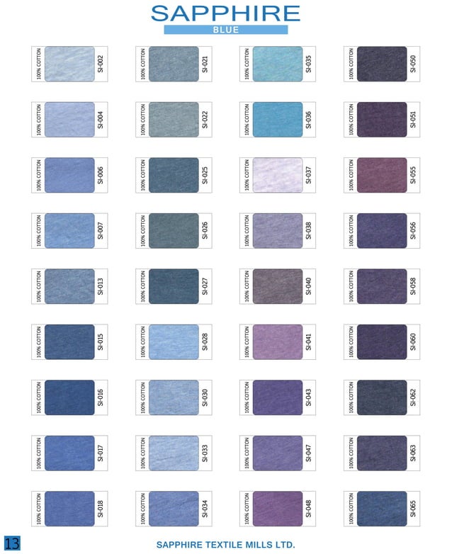 Sapphire Shade Book Vol-09 | PDF