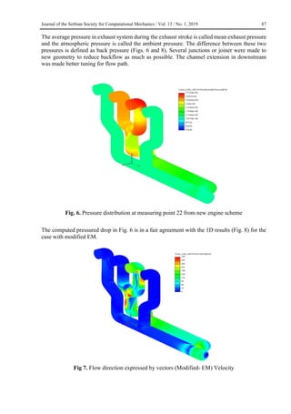 1D and 3D Modeling of Modern Automotive Exhaust Manifold | PDF