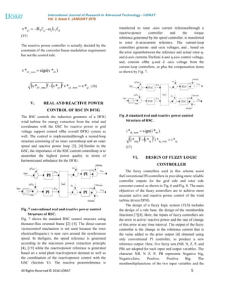 ENHANCED CONTROL OF DFIG IN WIND ENERGY CONVERSION SYSTEM | PDF