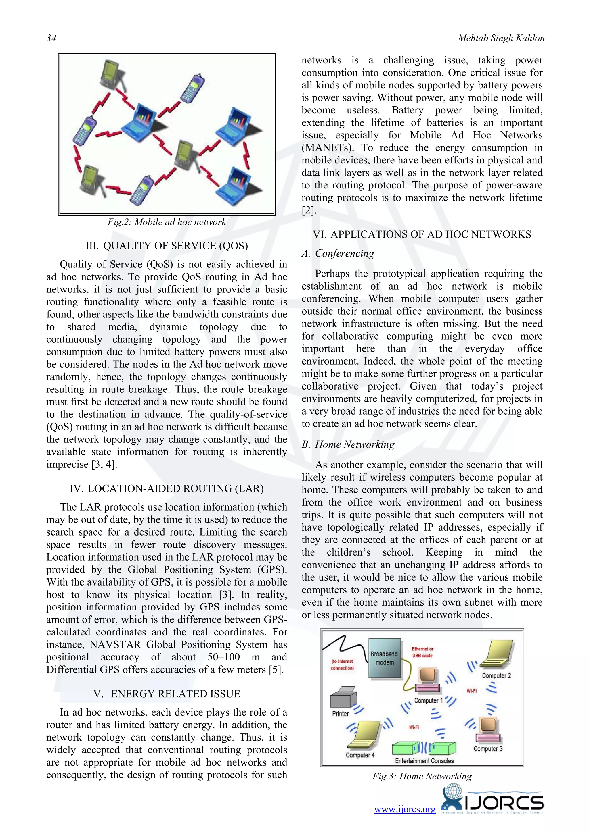 Introductory Approach on Ad-hoc Networks and its Paradigms | PDF