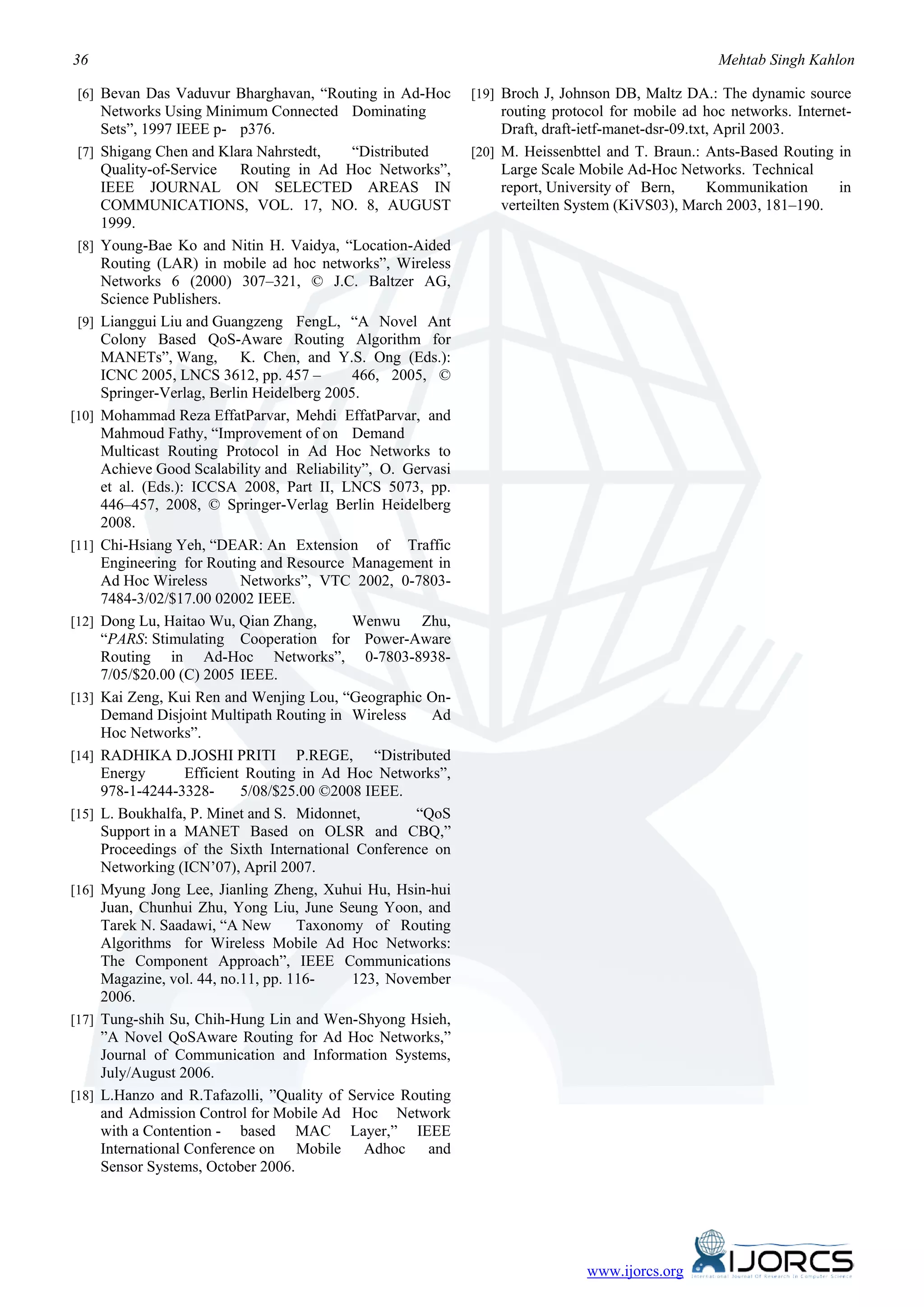 Introductory Approach on Ad-hoc Networks and its Paradigms | PDF