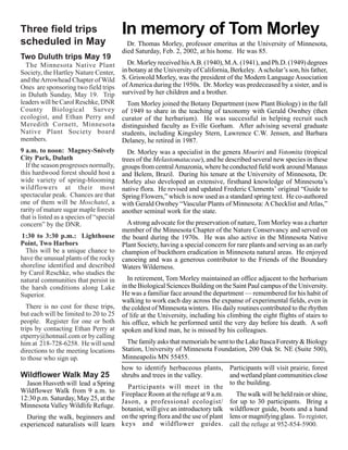 Spring 2002 Minnesota Plant Press | PDF