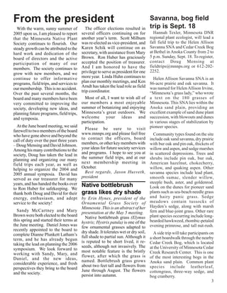 Summer 2005 Minnesota Plant Press | PDF