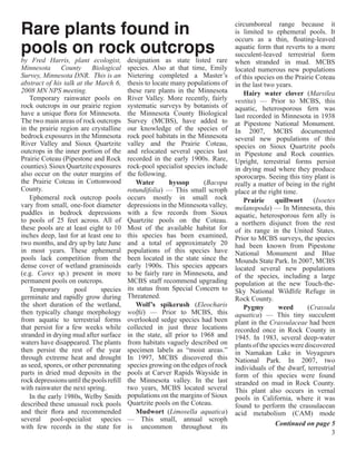 Spring 2008 Minnesota Plant Press | PDF