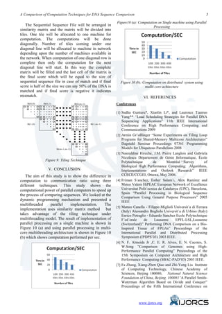 A Comparison of Computation Techniques for DNA Sequence Comparison | PDF